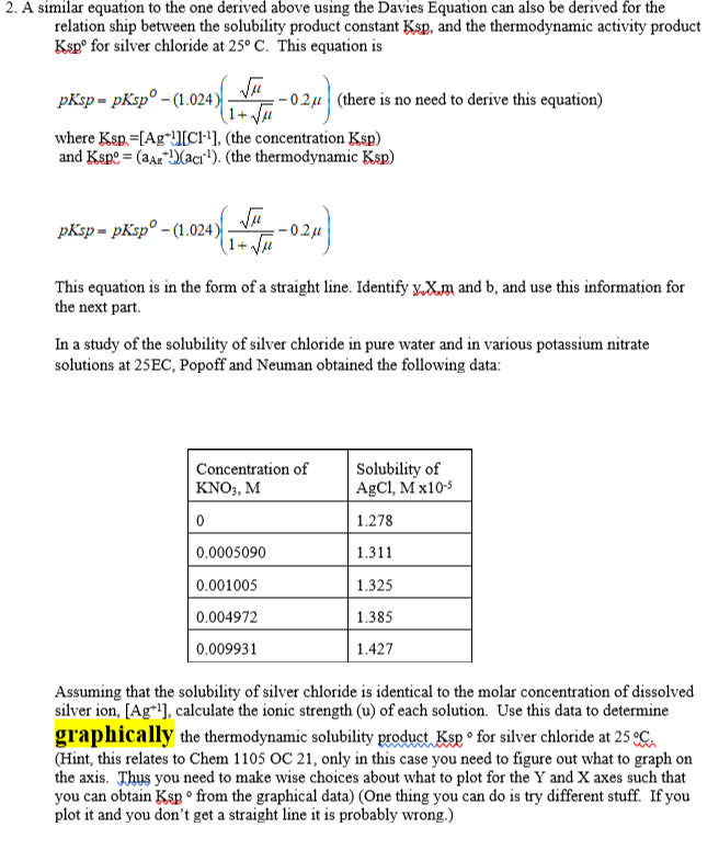2. A similar equation to the one derived above using | Chegg.com