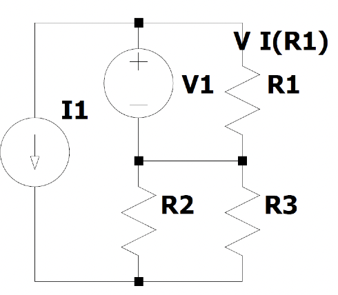 Solved Calculate the current flowing in R1, I1=1mA, V1=1V, | Chegg.com