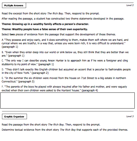 Solved The Rich Boy by F. Scott Fitzgerald 1310L 577 words 1 | Chegg.com