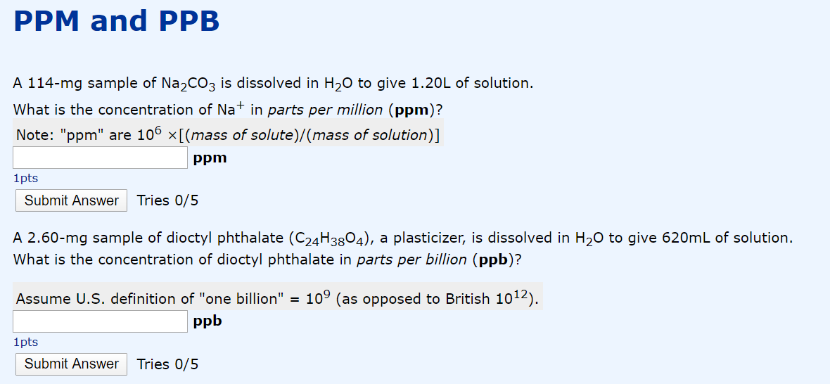 Solved PPM And PPB A 114 mg Sample Of Na2CO3 Is Dissolved In Chegg Solved PPM And PPB A 114 mg Sample Of Na2CO3 Is Dissolved In Chegg