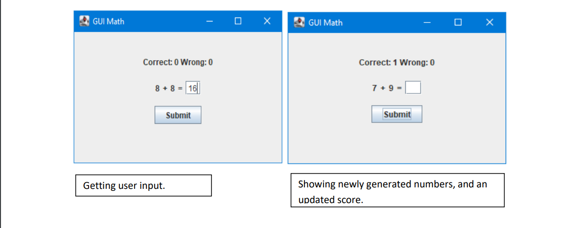 Solved The programme should generate and display 2 random | Chegg.com