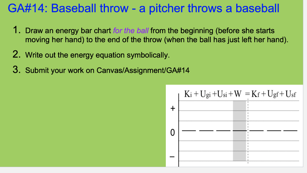 Solved GA#14: Baseball throw - a pitcher throws a baseball | Chegg.com