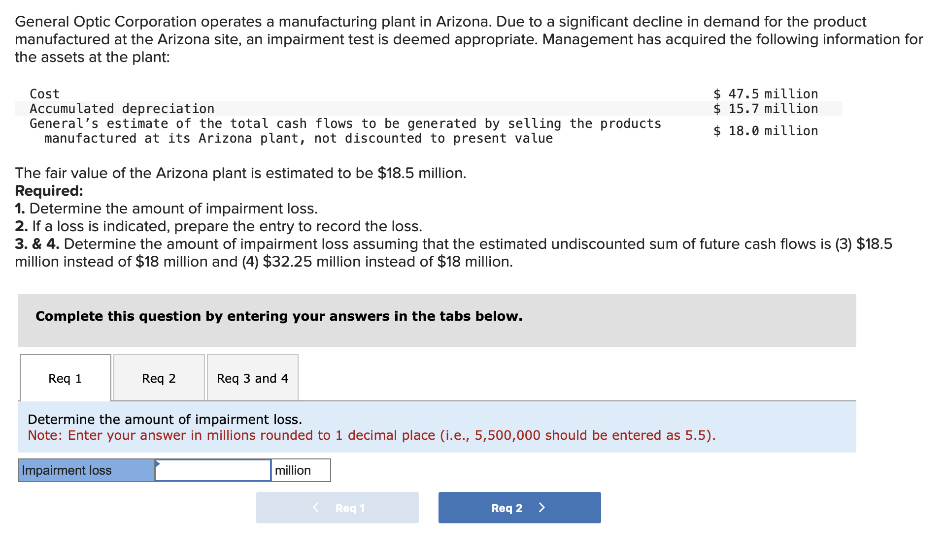 Solved General Optic Corporation operates a manufacturing | Chegg.com