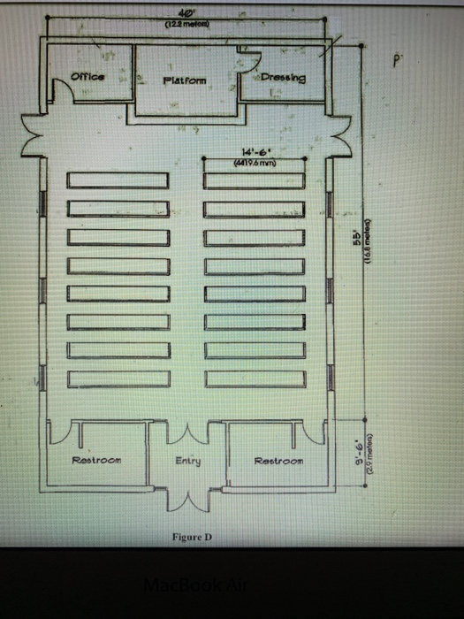 24. Using the IBC, determine the occupant load for | Chegg.com