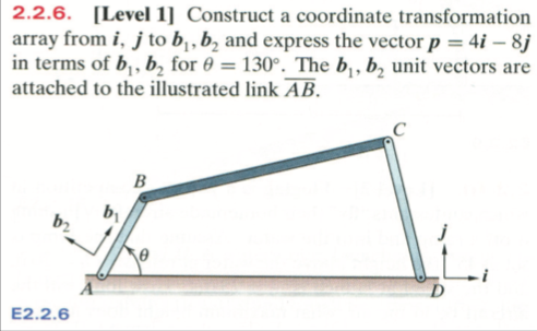 Solved 2.2.6. [Level 1] Construct a coordinate | Chegg.com