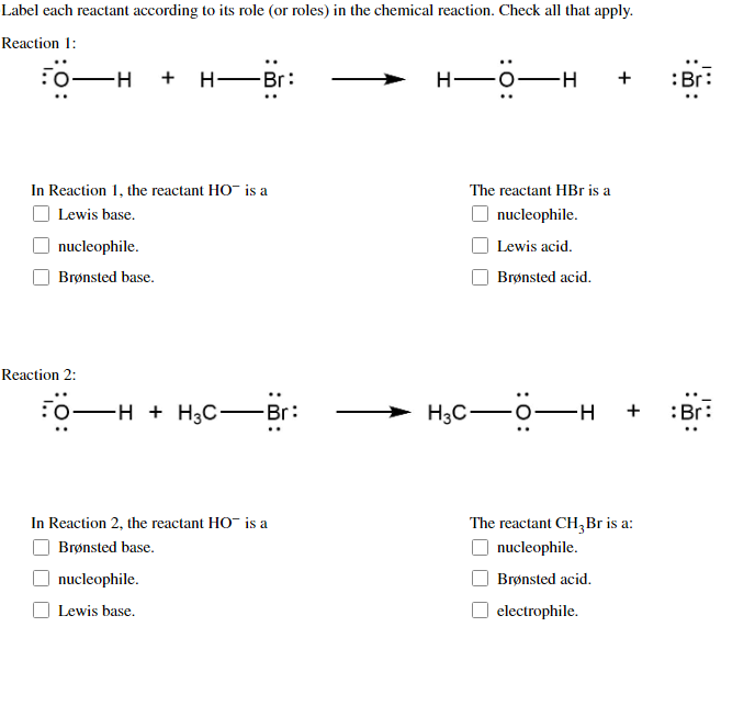 Solved Reaction 2:In Reaction 2, ﻿the reactant | Chegg.com
