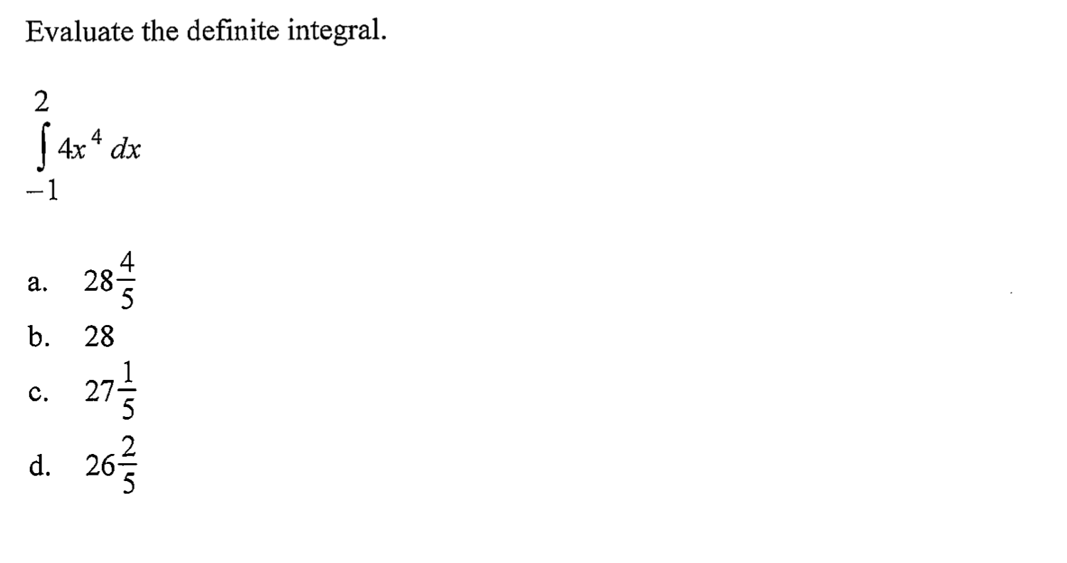 Solved Evaluate the definite integral. | 4x* dx ơ UIA ơ ơ | Chegg.com