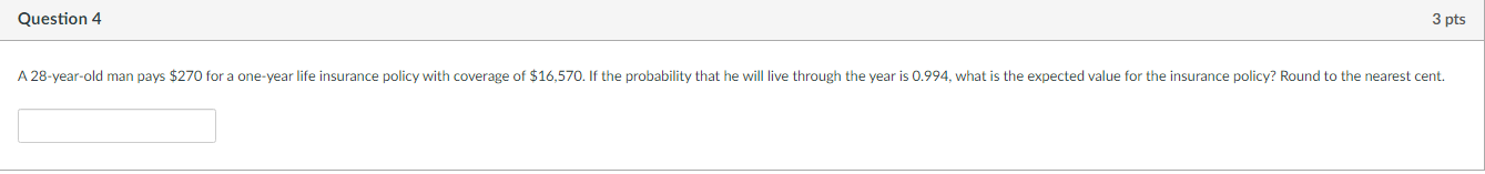 Solved Question 4 3 pts | Chegg.com Solved Question 4 3 pts | Chegg.com