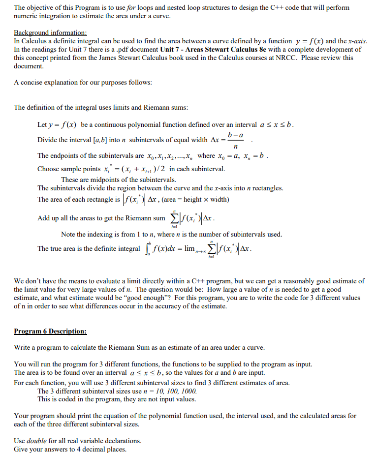 Solved The Objective Of This Program Is To Use For Loops And 9713