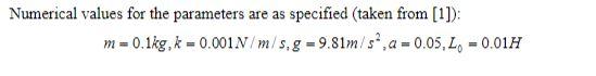 Using Matlab Find Steady State Value For I Based On 
