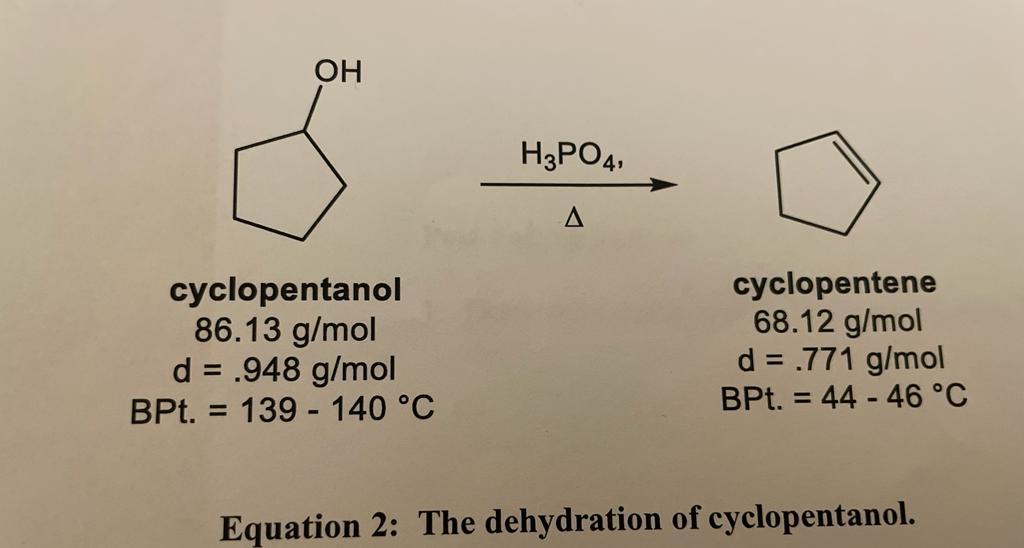 Solved 1. Fill in the reagent table below.BPt.=139−140∘C | Chegg.com