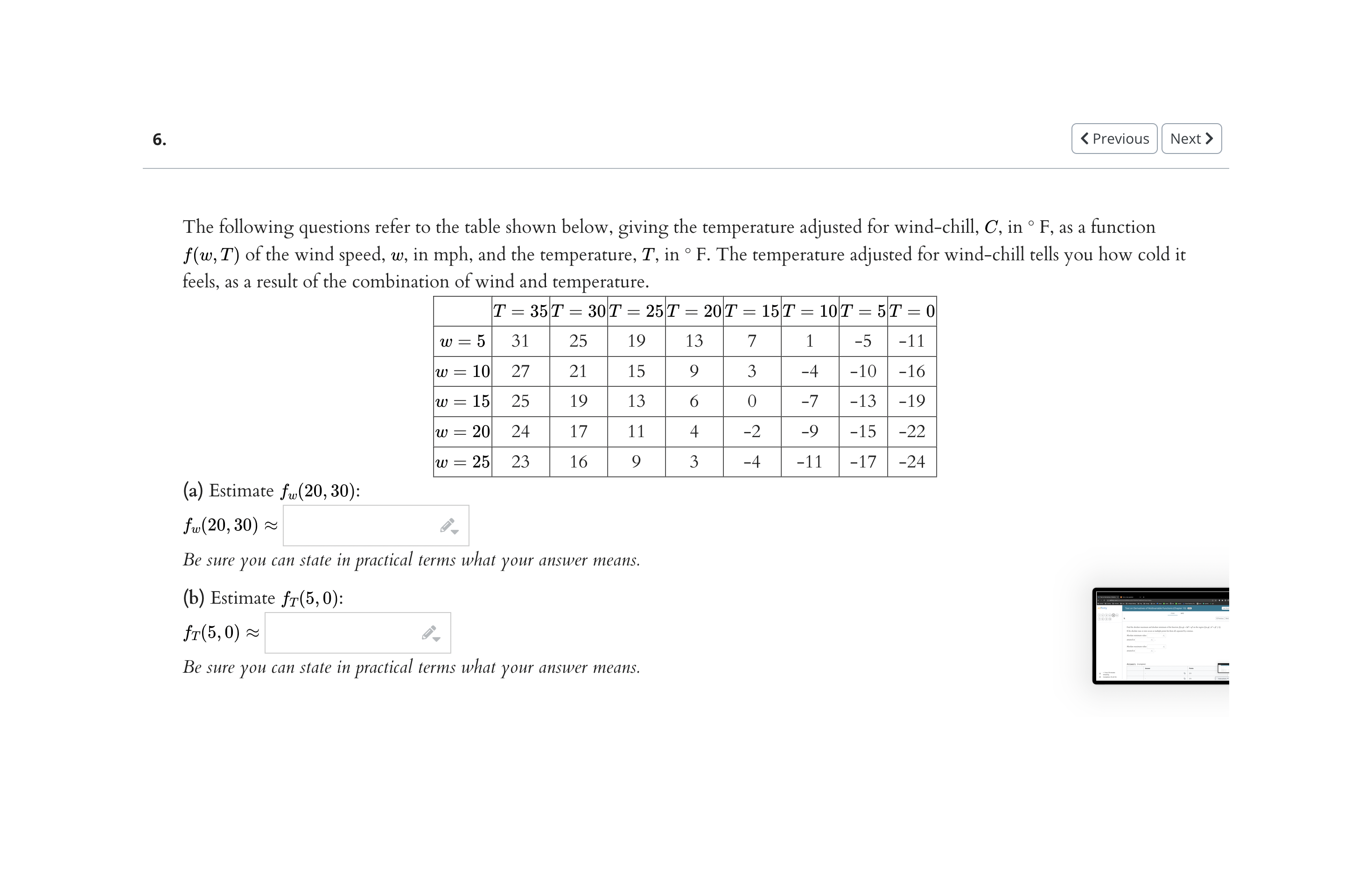 Solved The following questions refer to the table shown | Chegg.com