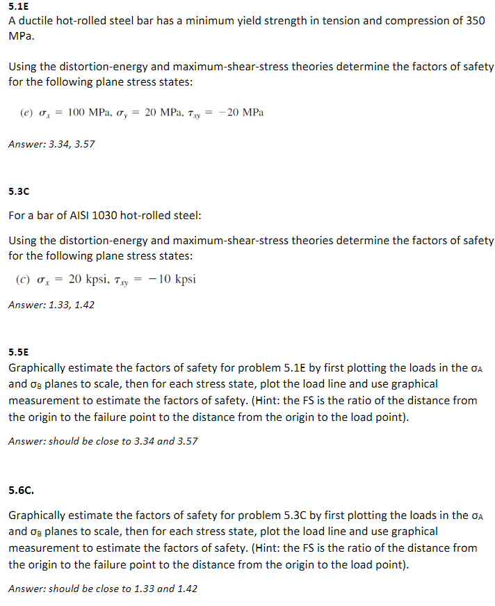 Solved Only 5.5E and 5.6C, providing the other questions | Chegg.com
