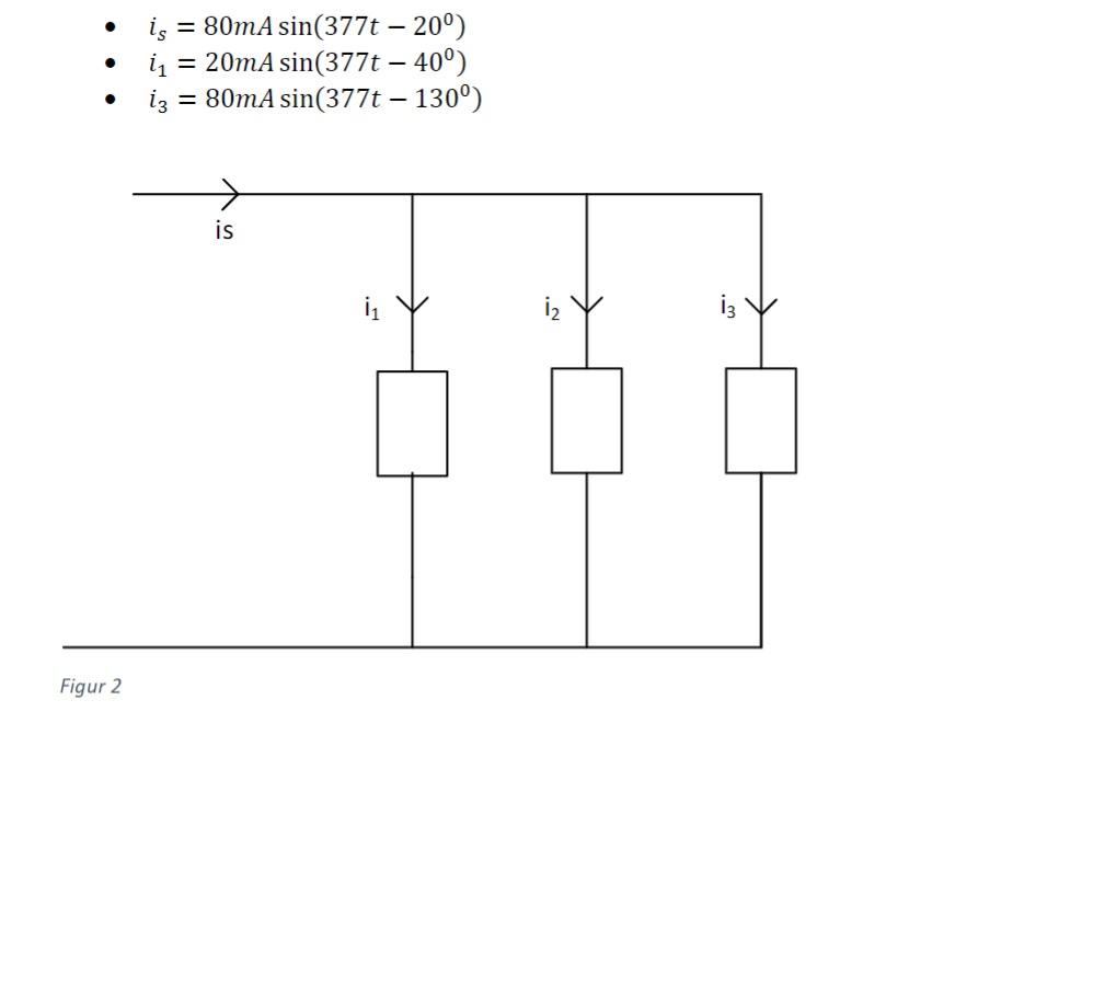 Solved Find out i2 in figure 2 when we know the | Chegg.com