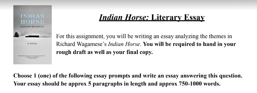 For this assignment, you will be writing an essay | Chegg.com