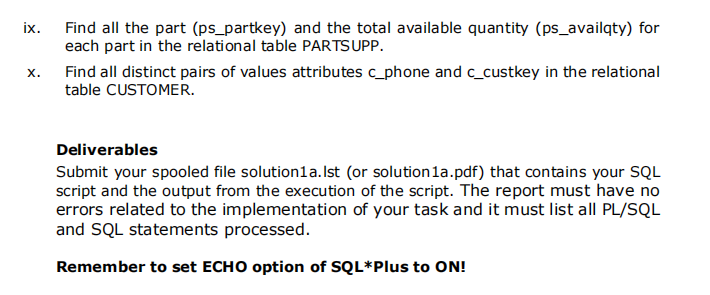 Solved Task 1 (5.0 marks) Indexing Consider the relational | Chegg.com