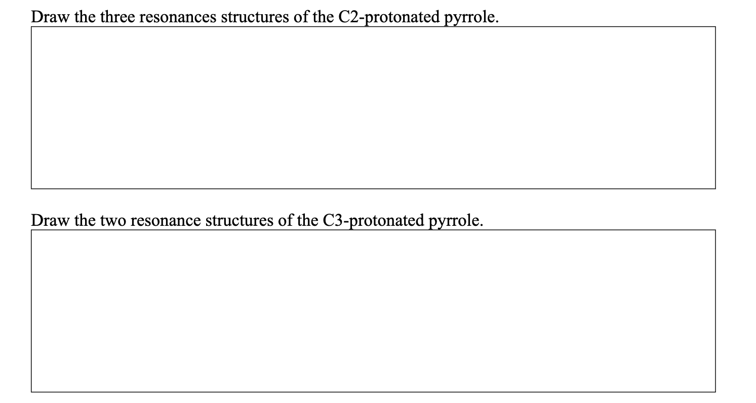 Solved Draw the three resonances structures of the | Chegg.com