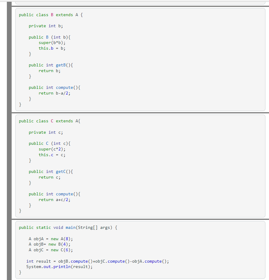 Solved Java Programming. I know these are very easy, simply | Chegg.com