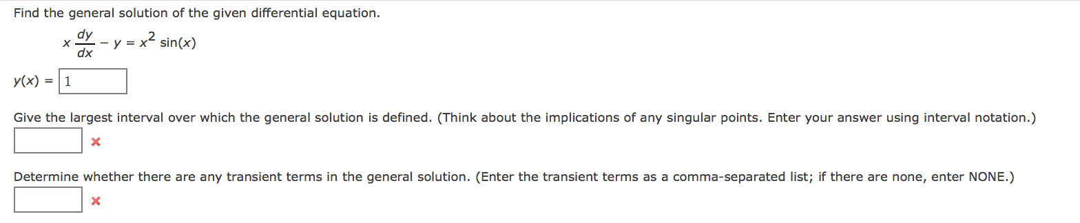 Solved Find the general solution of the given differential | Chegg.com