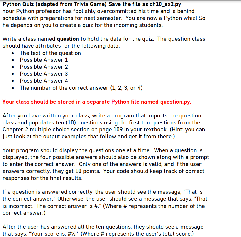 Solved Please use VS code, and there should be 2 Python | Chegg.com
