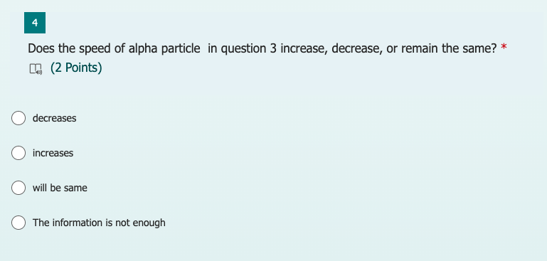 Solved An alpha particle travels at a velocity of magnitude | Chegg.com