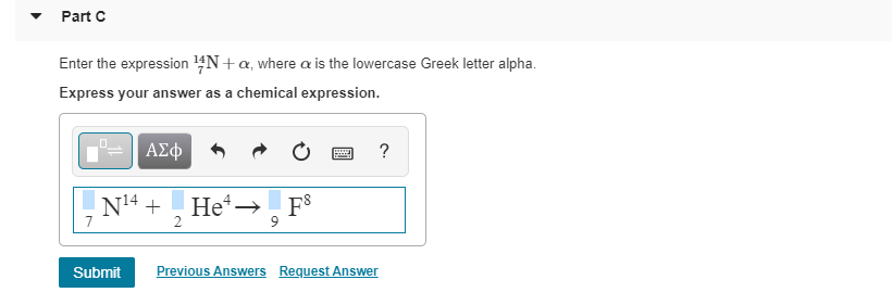 Solved Part C Enter the expression 14N+a, where a is the | Chegg.com