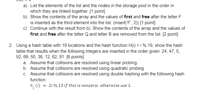 Solved Using C This Is Data Structures And Algorithm 