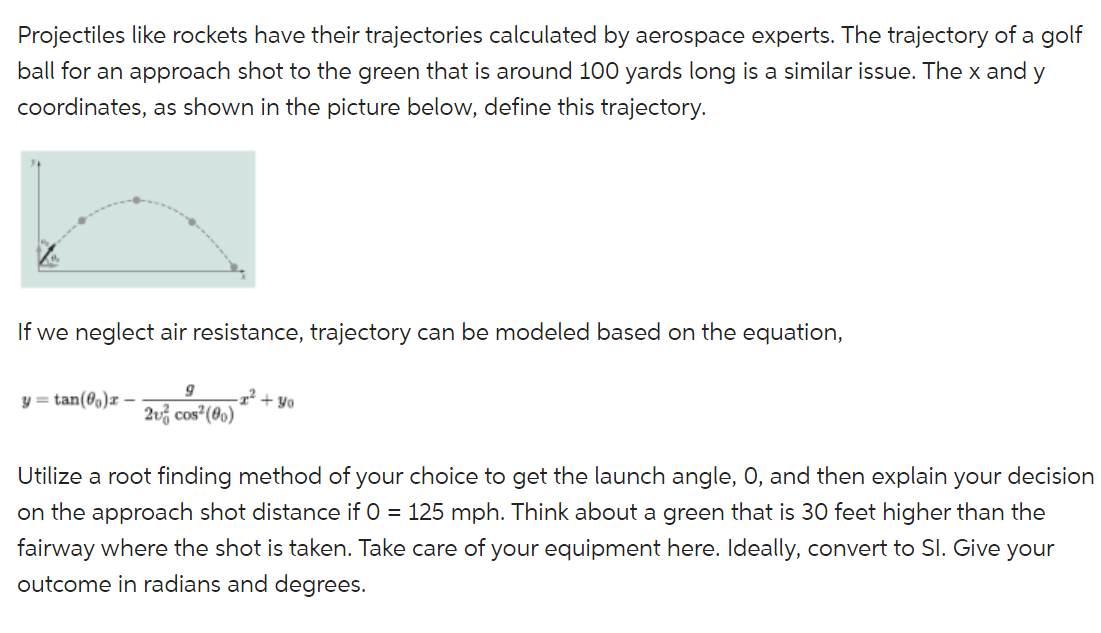Projectiles like rockets have their trajectories | Chegg.com