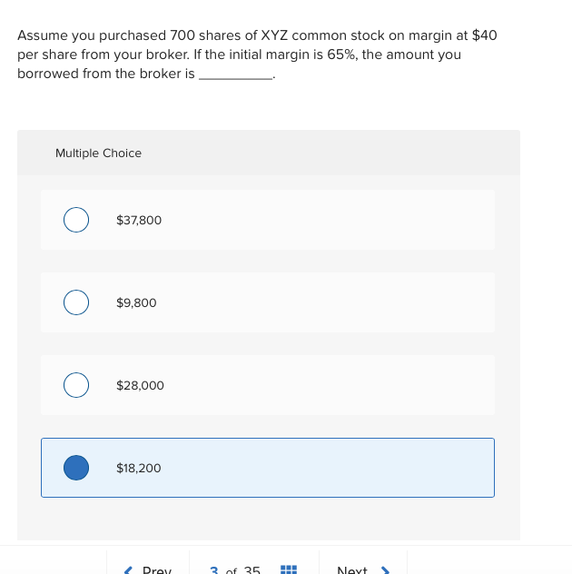 Solved Assume you purchased 700 shares of XYZ common stock | Chegg.com