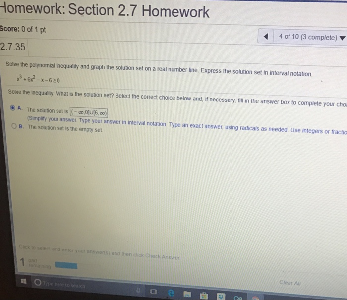Solved Homework Section 2 7 Homework 4 Of 10 3 Complete