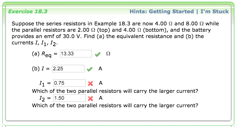 Solved Exercise 18.3 Hints: Getting Started | I'm Stuck | Chegg.com