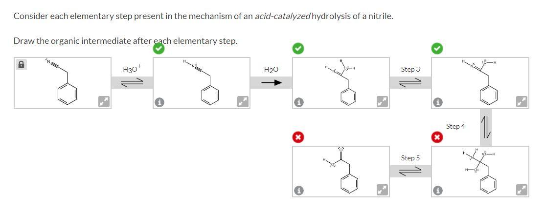 Solved Consider each elementary step present in the | Chegg.com
