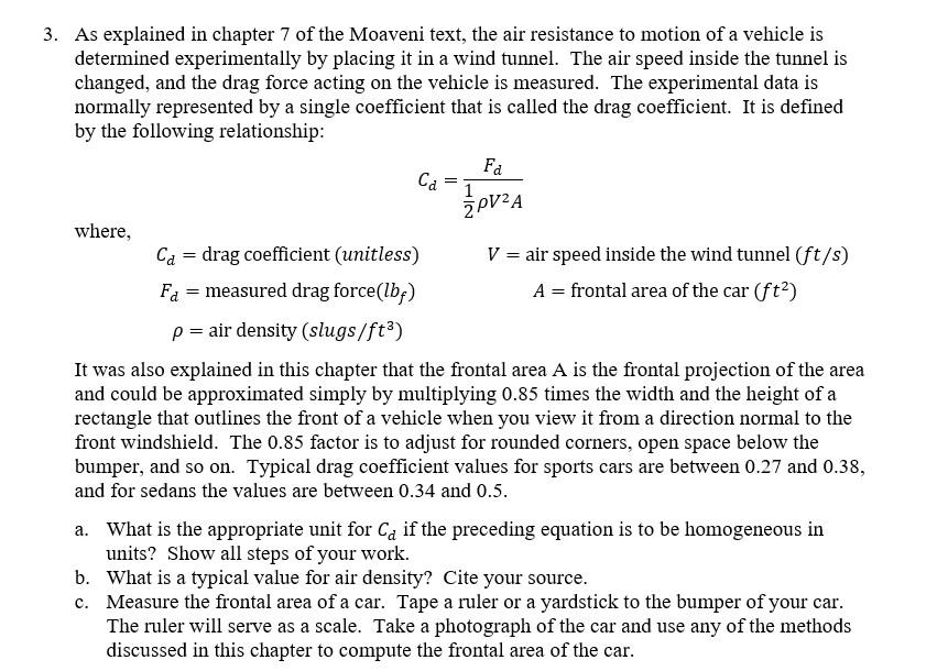Solved As explained in chapter 7 of the Moaveni text, the | Chegg.com