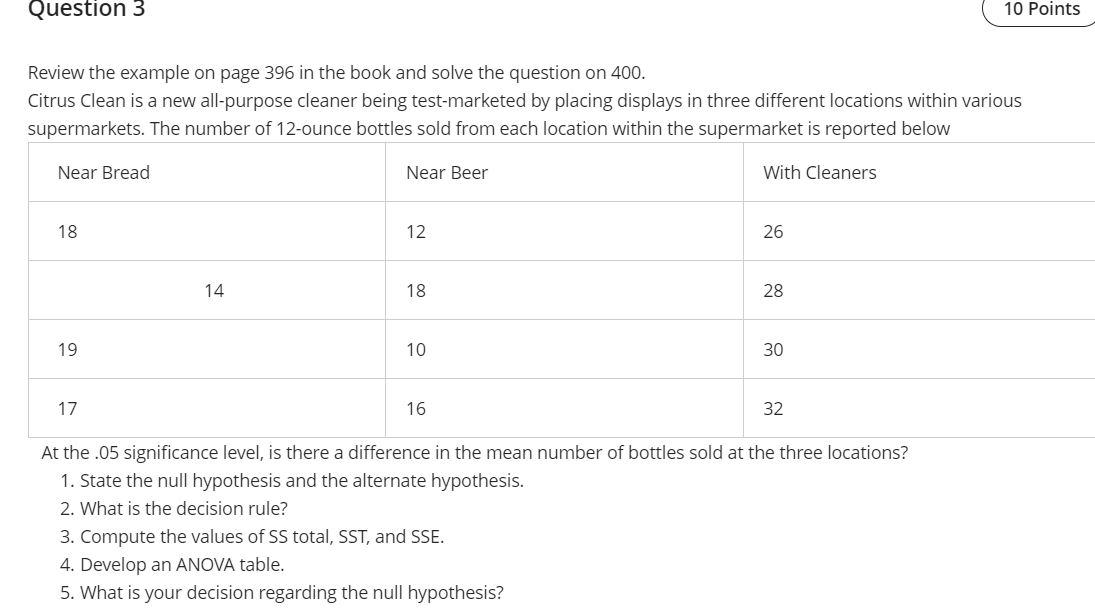 Review the example on page 396 in the book and solve | Chegg.com