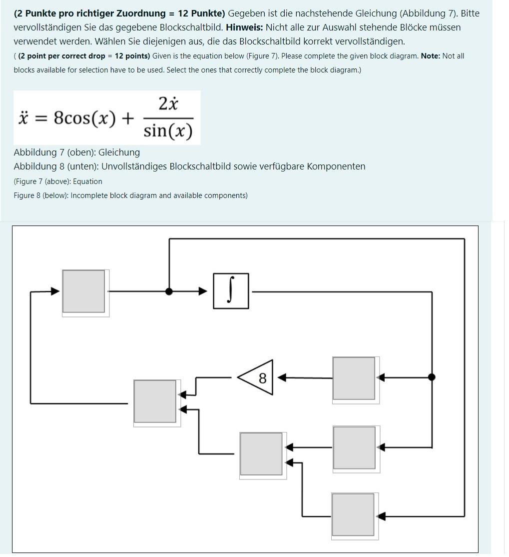 (2 Punkte pro richtiger Zuordnung = 12 Punkte) | Chegg.com