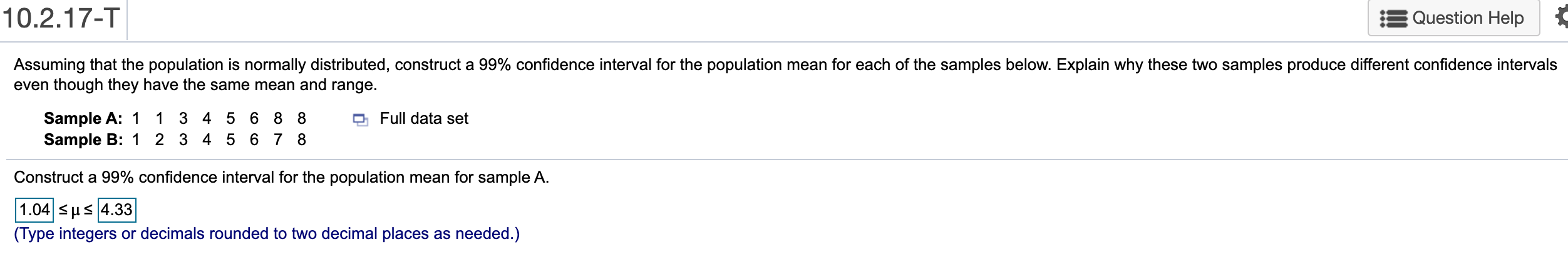 Solved Not sure if I am doing this right can someone | Chegg.com
