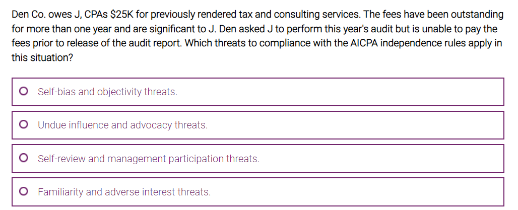 Solved Company Z, an attest client, asks a member to provide | Chegg.com