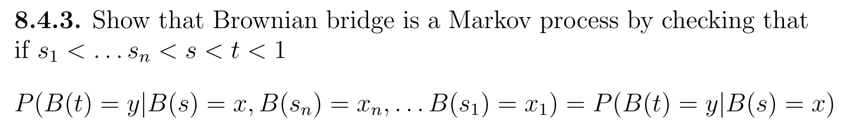 Solved Hello, i want to ask exercise 8.4.3 on durrett's | Chegg.com