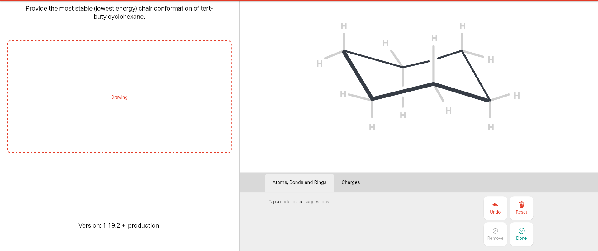 Solved Provide the most stable (lowest energy) chair | Chegg.com