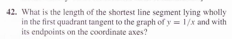 Solved 12. What is the length of the shortest line segment | Chegg.com
