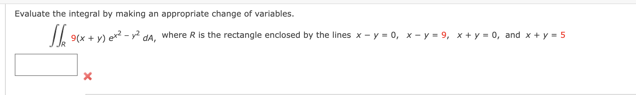 Solved Evaluate the integral by ﻿making an ﻿appropriate | Chegg.com