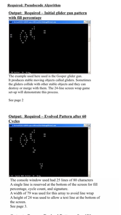 Solved This is the code I have so far for the game of life, | Chegg.com