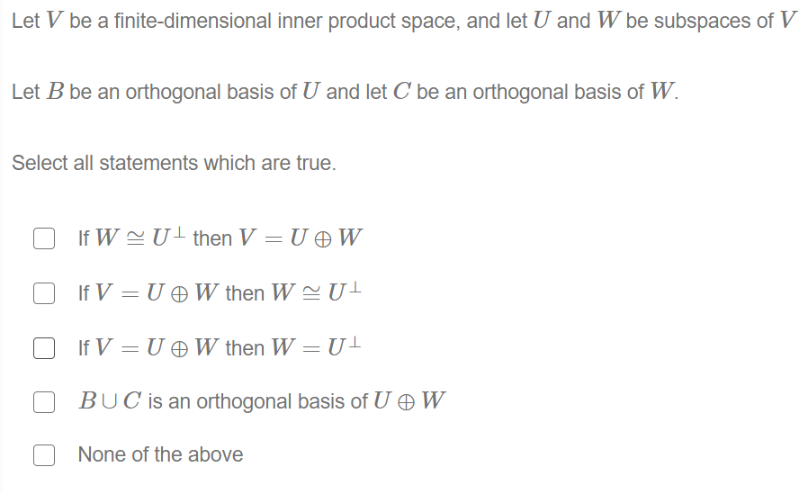 Let V be a finite-dimensional inner product space, | Chegg.com