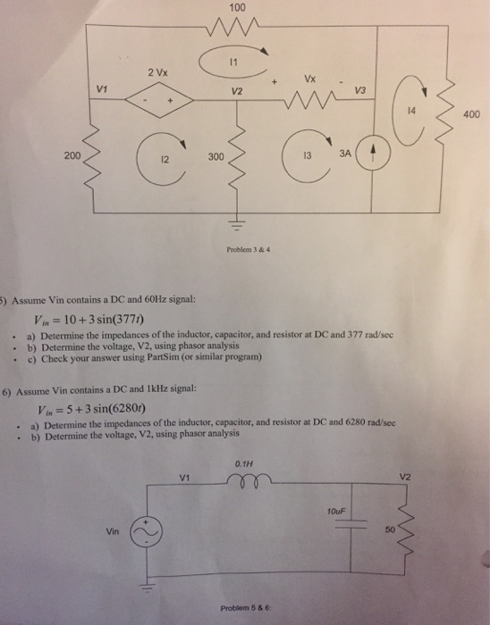 Solved 1. Voltage Nodes: a2 Write the voltage node equations | Chegg.com