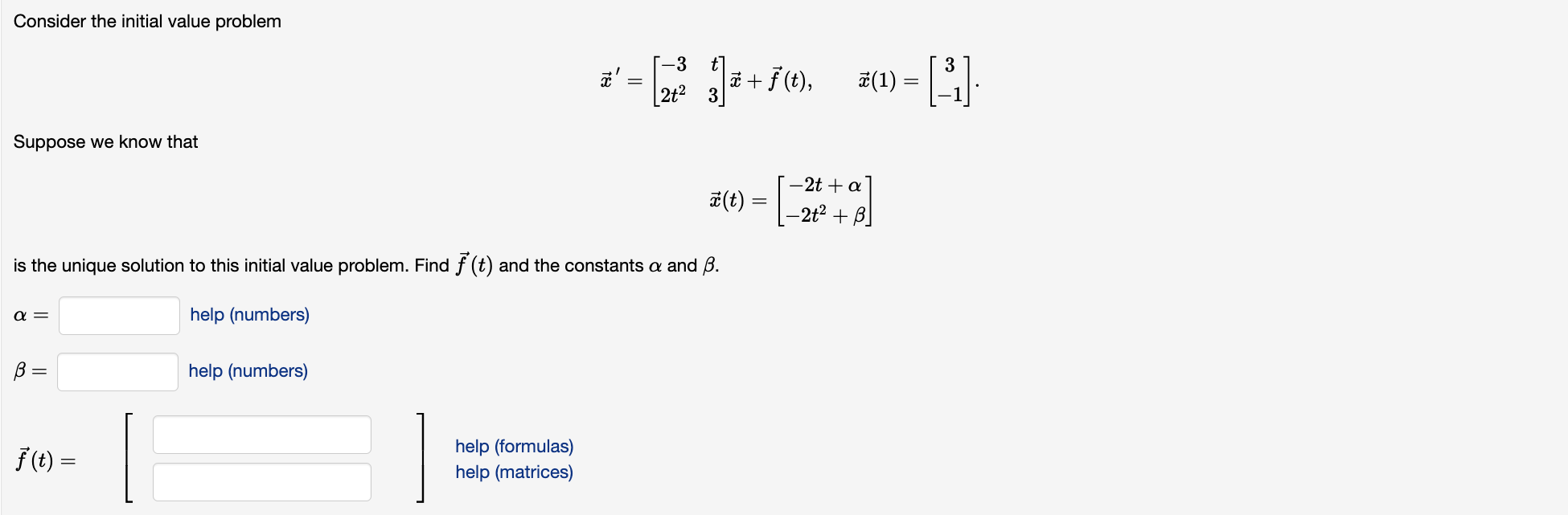 Solved Consider the initial value problem | Chegg.com