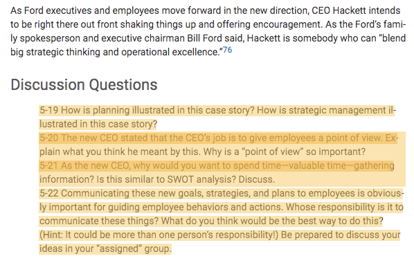 Solved Mapping a New Direction Topic: Strategic change, | Chegg.com