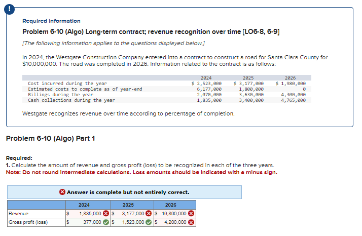 Solved Requlred Information Problem 6-10 (Algo) Long-term | Chegg.com