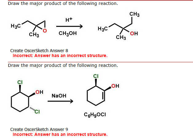 Solved Draw the major product of the following reaction. CH3 | Chegg.com