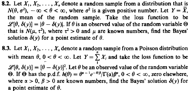 Solved 8.2. Let X1, X2, ..., X, denote a random sample from | Chegg.com