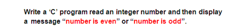Solved Write A C Program Read An Integer Number And Then